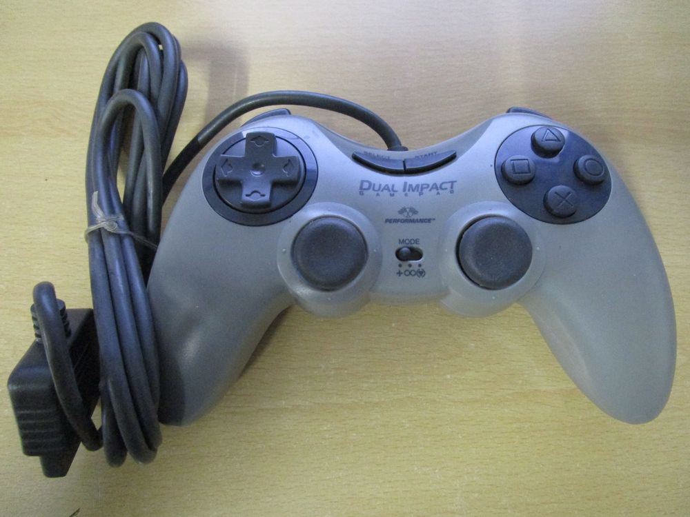 Dual Impact Controller Playstation 1 Joypad Neuware PSX PS1 (Neu ...