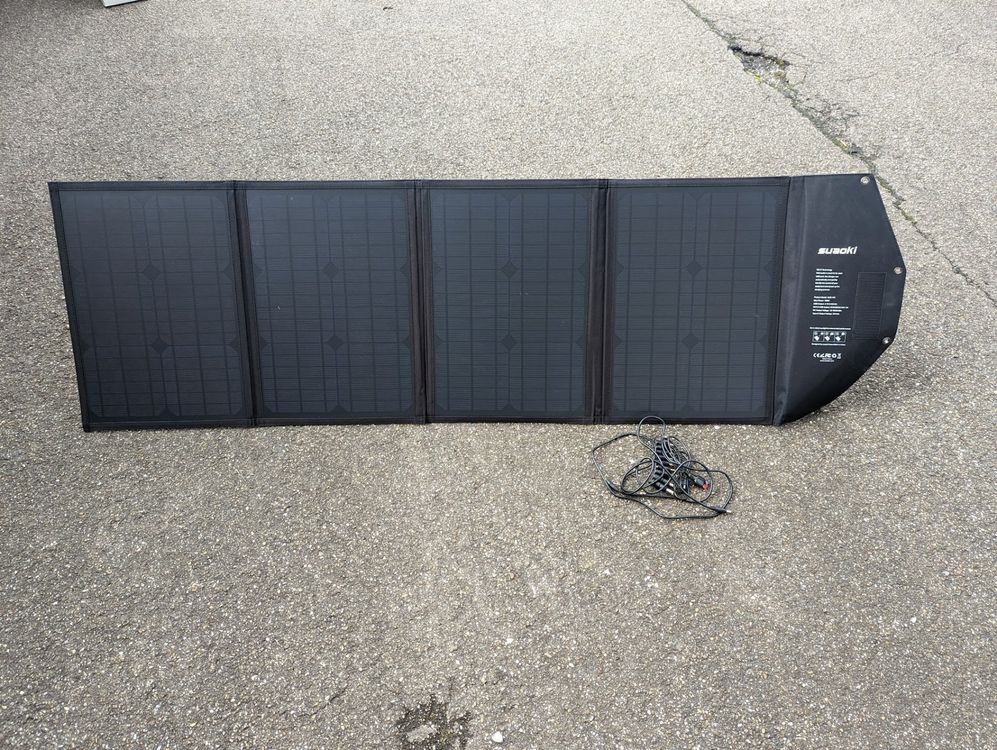 Faltsolar Solarpanel Suaoki 100W | Kaufen auf Ricardo