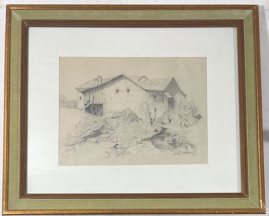 Alexandre Calame (1810-1864) Zeichnung (Gebraucht) in Root für CHF 119 ...