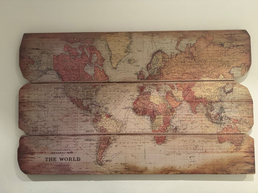 Weltkarte Bild | Kaufen auf Ricardo