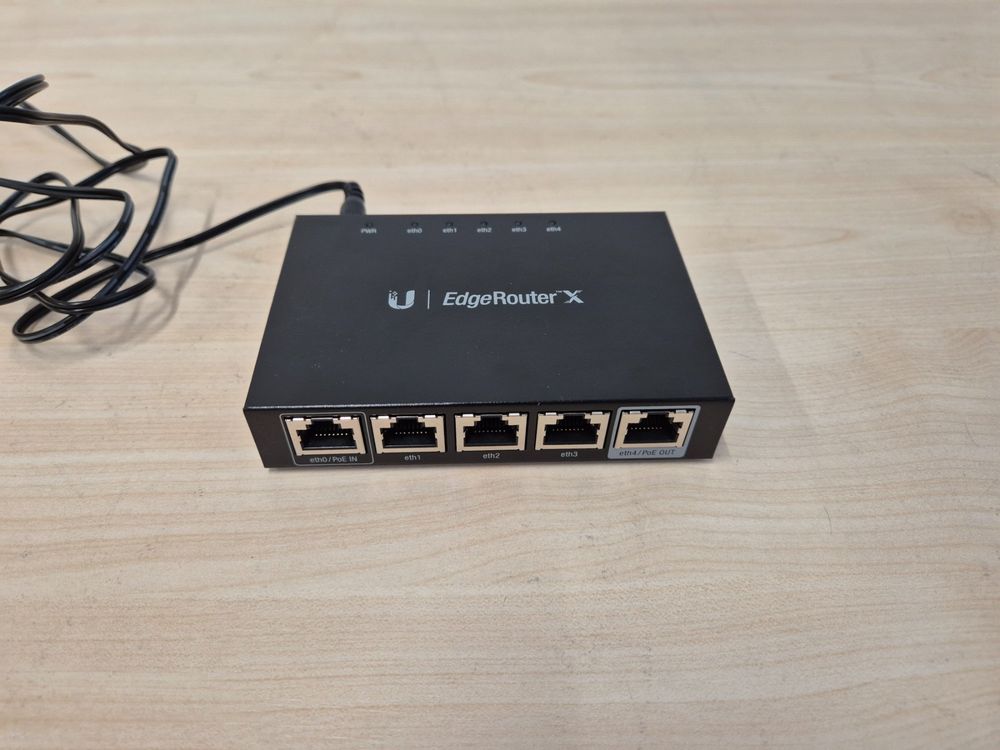 Ubiquiti EdgeRouter X - Top Zustand | Kaufen auf Ricardo