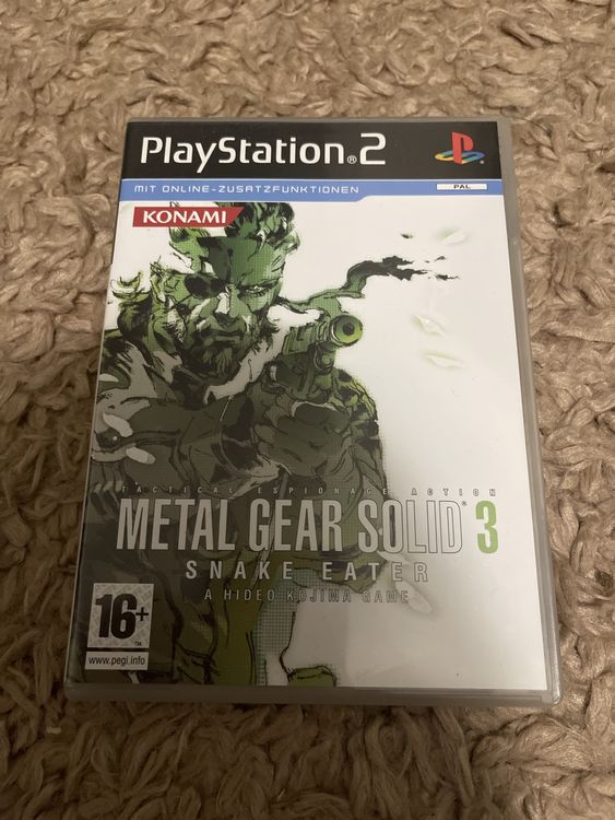 Metal Gear Solid 3: Snake Eater - PS2 - Top Zustand! (Gebraucht) in ...