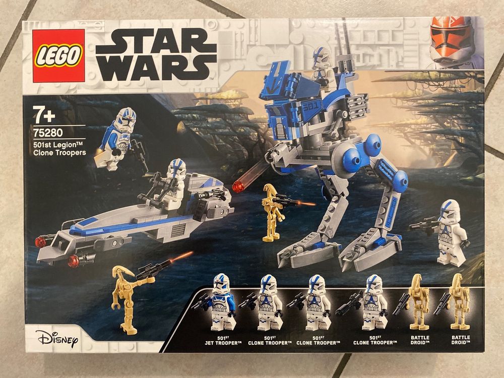 Lego Star Wars 501 Clone Troopers 75290 NEU OVP (Neu und ...