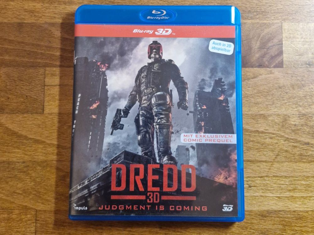 Dredd 3D (2012) Bluray (Gebraucht) in Pfungen für CHF 7 – mit Lieferung auf Ricardo kaufen