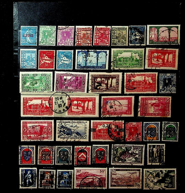 ALGÉRIE TIMBRE OBLITÉRÉS /JU6 | Kaufen auf Ricardo