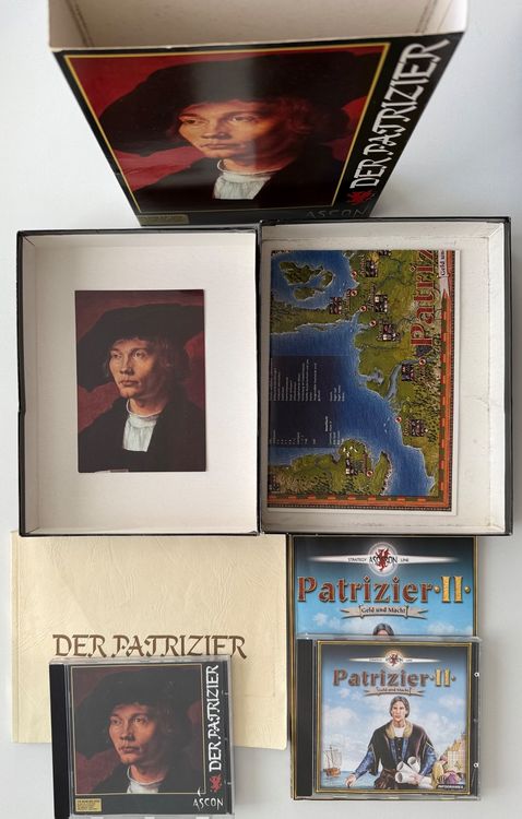 MS-DOS Spiel Der Patrizier 1 + 2 auf CDs +Extras - RETROGAME (Gebraucht ...