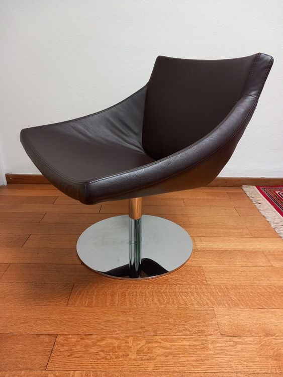 1970s Style Drehsessel Leder in Zürich oder Basel (Gebraucht) in Zürich für CHF 235 – nur ...