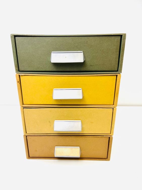 4 Kultige CAWA Büro Ablage / Archiv-Boxen | Kaufen auf Ricardo