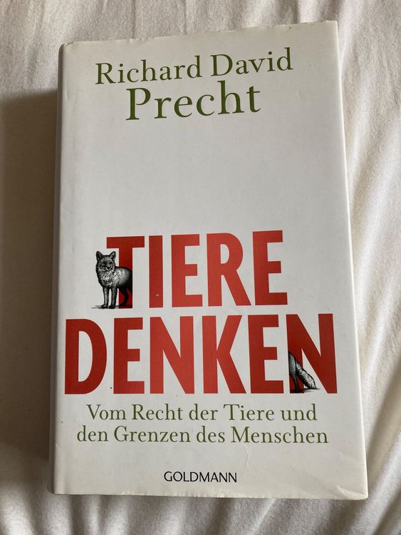 Tiere Denken Richard David Precht Buch (Gebraucht) in Zürich für CHF 5. ...