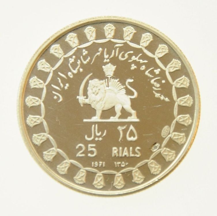 Iran 25 Rials 1971-SH1350 2500 Jahre (Gebraucht) in Wettingen für CHF ...