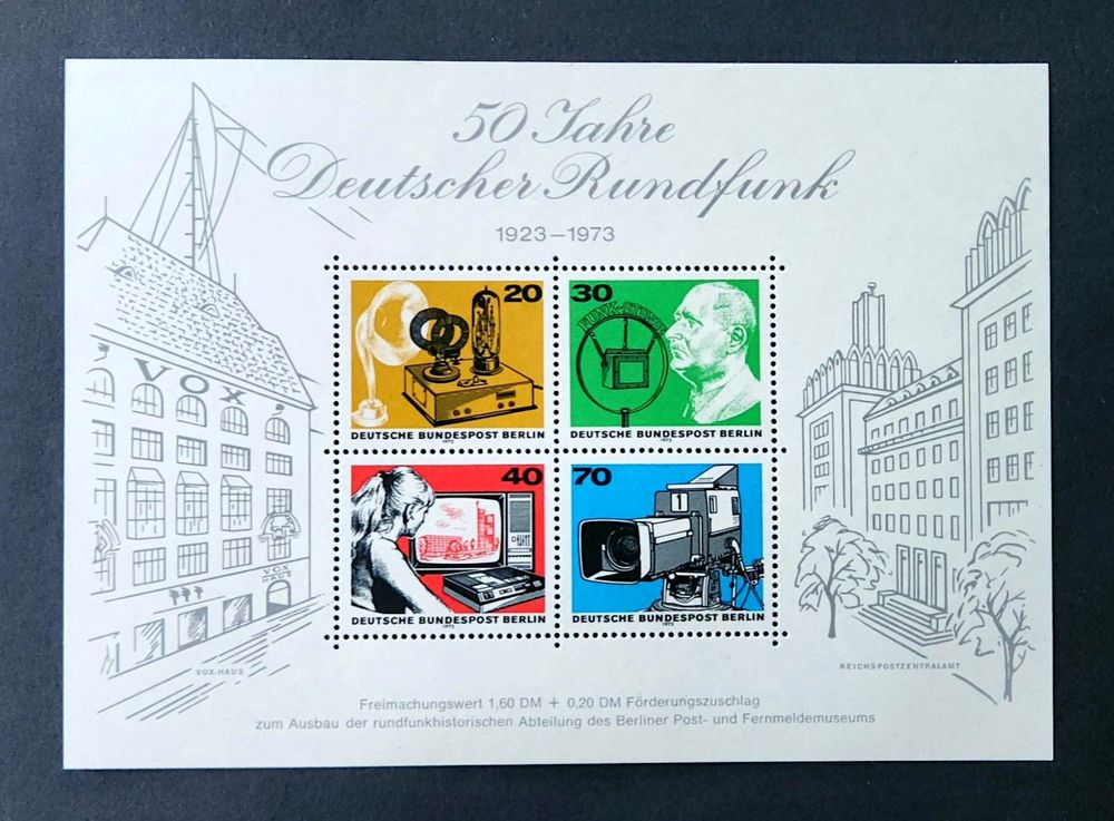 Berlin-Mi Block 4 ** (1973) (Neu (gemäss Beschreibung)) in Hittnau für CHF 1 – mit Lieferung auf ...