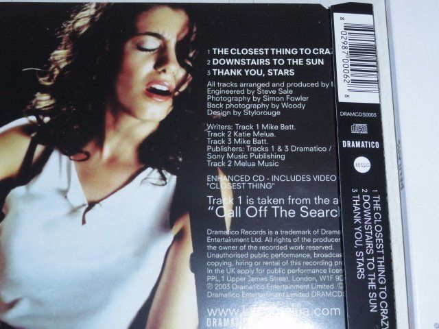 1 maxisingle-"the Closest thing to crazy"+ 2CD's + 1 single (D'occasion ...