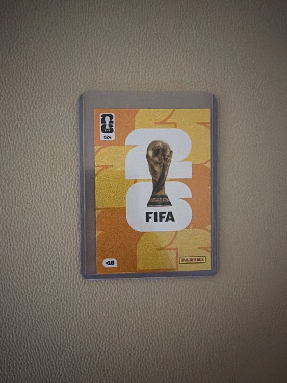 Panini FIFA-Karte Original WM Gold Pokal 2026 -sehr selten! (Gebraucht ...