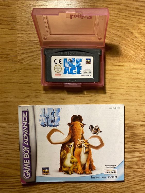 Gameboy Advance Spiel Ice Age mit Anleitung & Case (Gebraucht) in Rafz ...