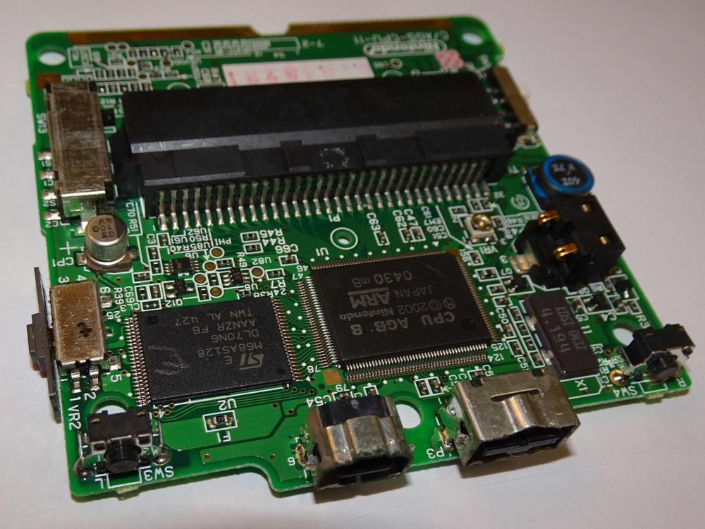 Nintendo Gameboy Advance SP Konsole Hauptplatine PCB (Gebraucht) in ...