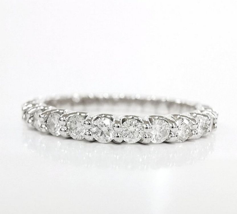 1.48ct Alliance Diamant Ring 18k Weissgold (Neu und originalverpackt ...