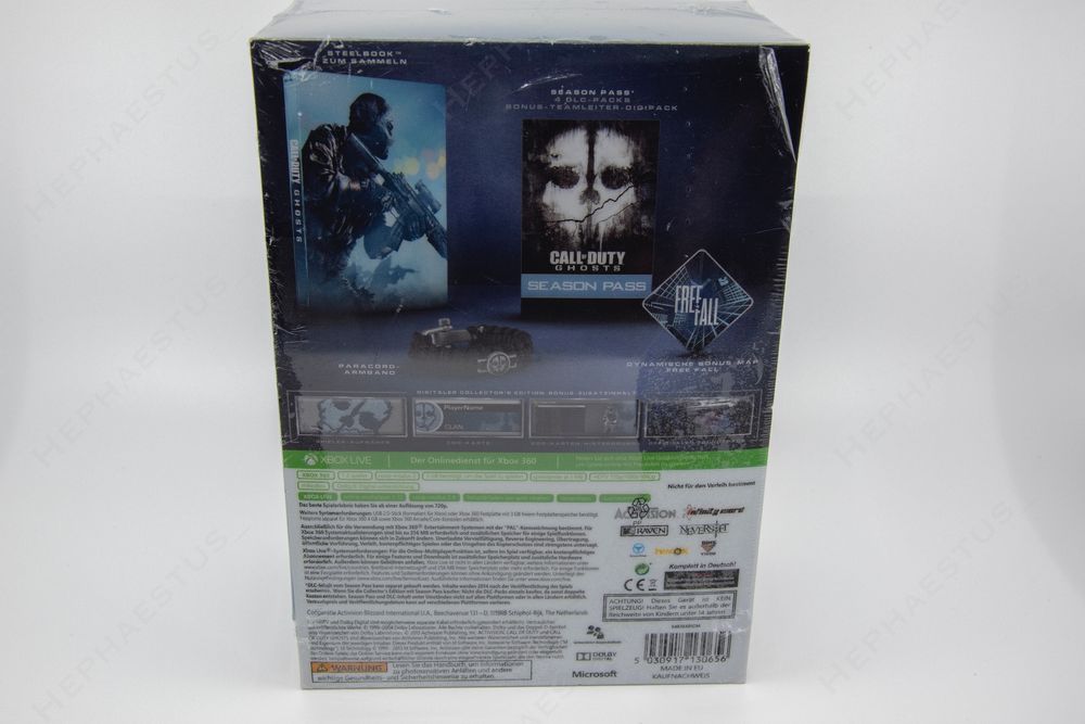 Call of Duty: Ghosts - Hardened Edition Xbox 360 NEU&OVP (Neu und ...