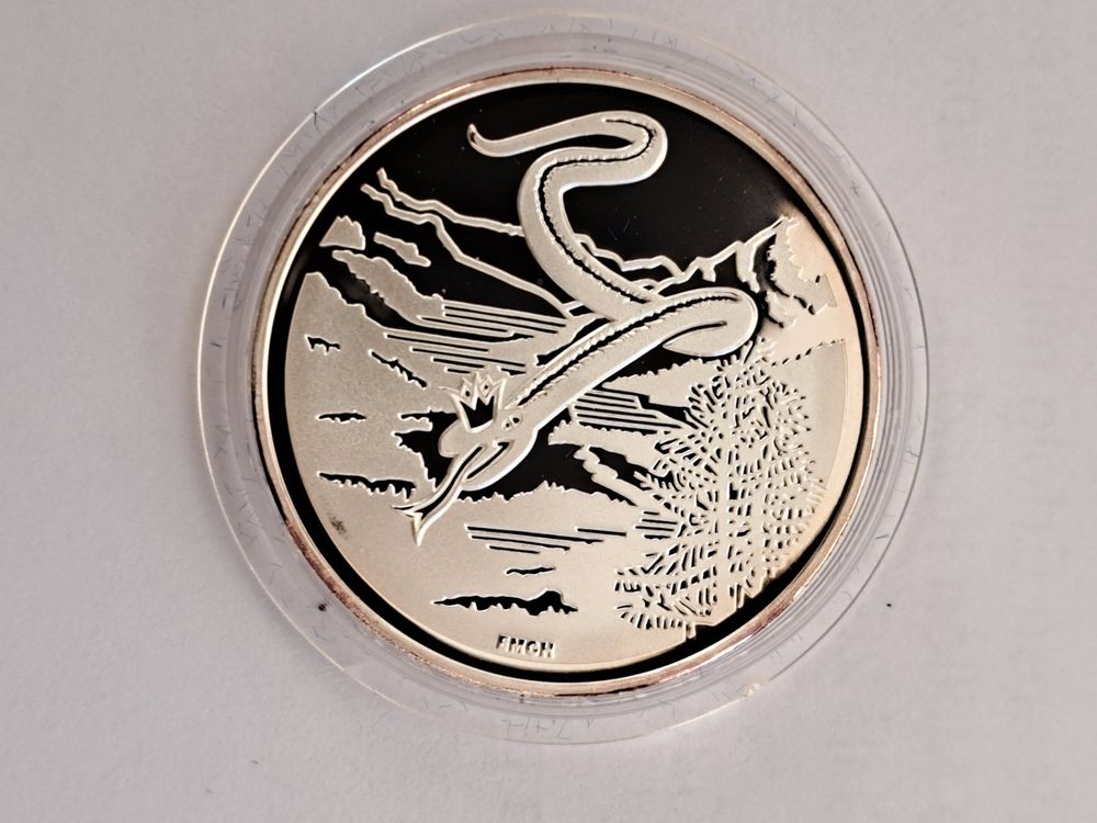 20 Fr. Gedenkmünze 1995 Rät. Schlange PP (Gebraucht) in Bazenheid für CHF 31 – mit Lieferung auf ...