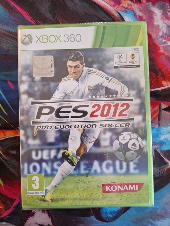 PES 2012 SEALED Cristiano Ronaldo - XBOX 360 (Neu und originalverpackt ...