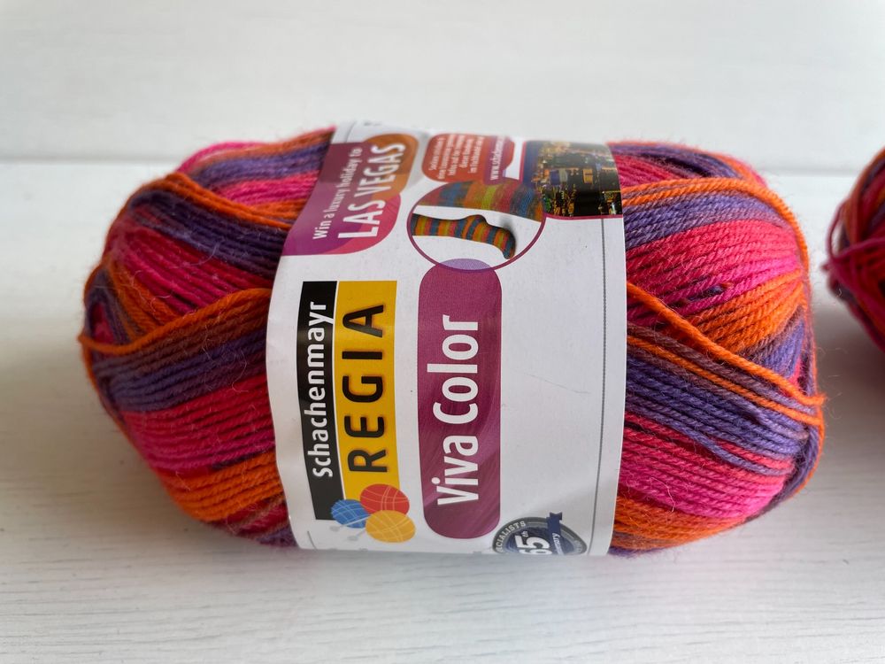1 Knäuel Regia Viva Color Schachenmayr (Neu und originalverpackt) in ...