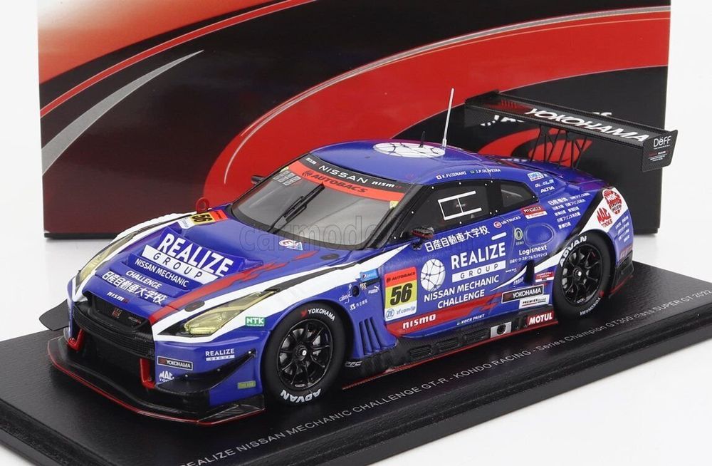 NISSAN GT-R #56 GT300 SUPER GT 2022 1/43 Spark NEUHEIT (Neu und ...