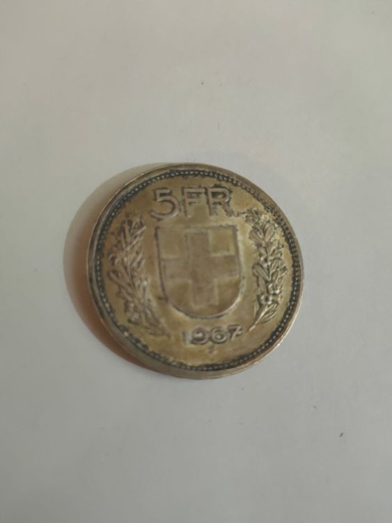5 Franken 1967 Silber | Kaufen auf Ricardo