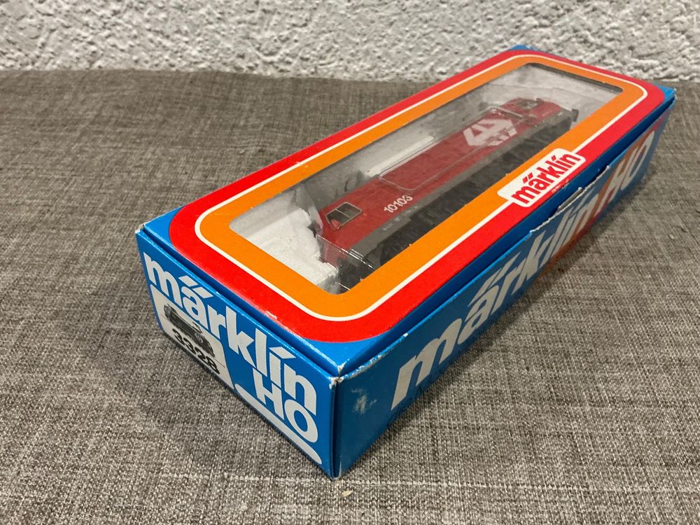 Marklin HO Lok RE 4/4 SBB CFF FFS, Rot, Top Zustand, Analog! (Gebraucht ...