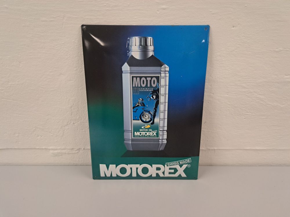 Motorex Blechschild Werbung | Kaufen auf Ricardo