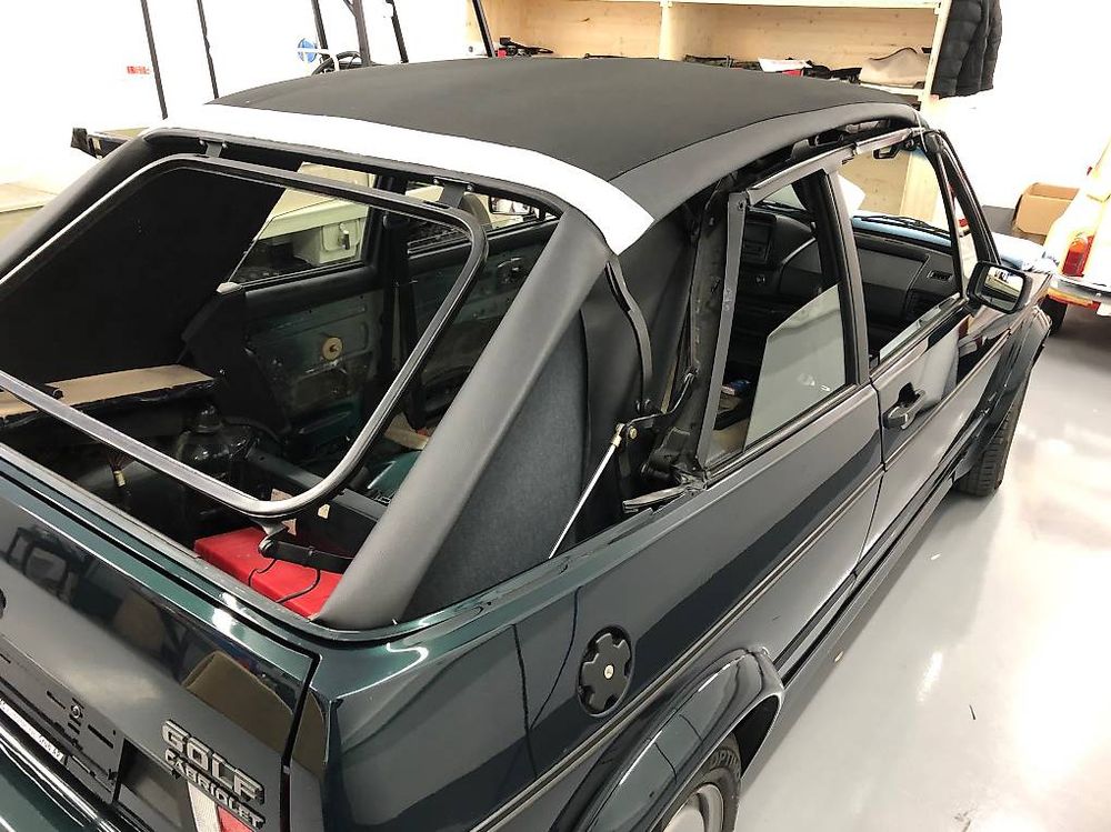Spannende Golf 1 Cabriolet Verdeck Ebenbild