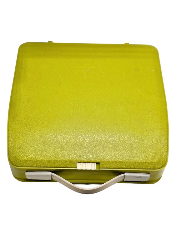 RARE machine à écrire Hermes Baby H2/64 vert fluo, 1975/76 (Gebraucht ...
