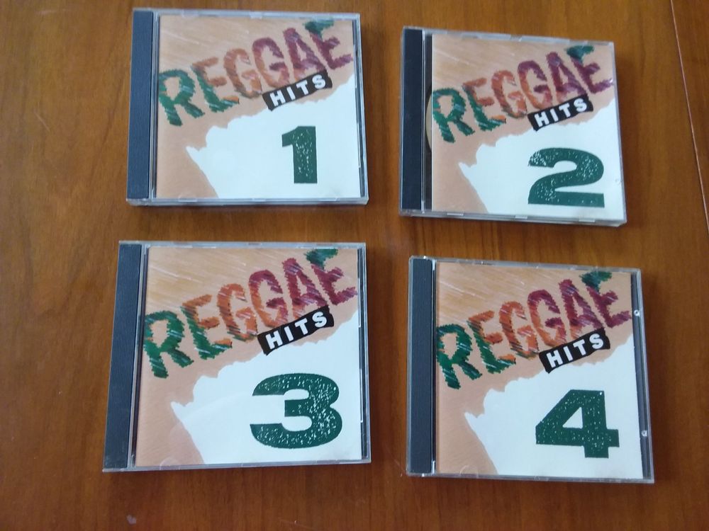 4 Reggae Hits CD Sammlung 1-4 🎧 Top Zustand (Gebraucht) in Baden für ...