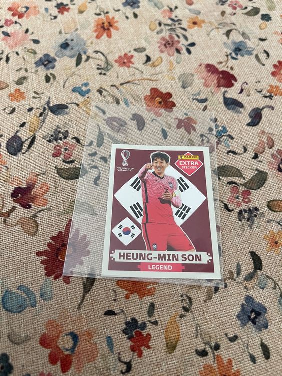 Panini WM 2022 Heung Min Son Extra Sticker !!!! | Comprare su Ricardo