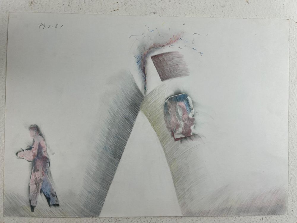 Abstrakte Kunst Mischtechnik Datiert (Gebraucht) in Neuhausen am Rheinfall für CHF 5 – mit ...