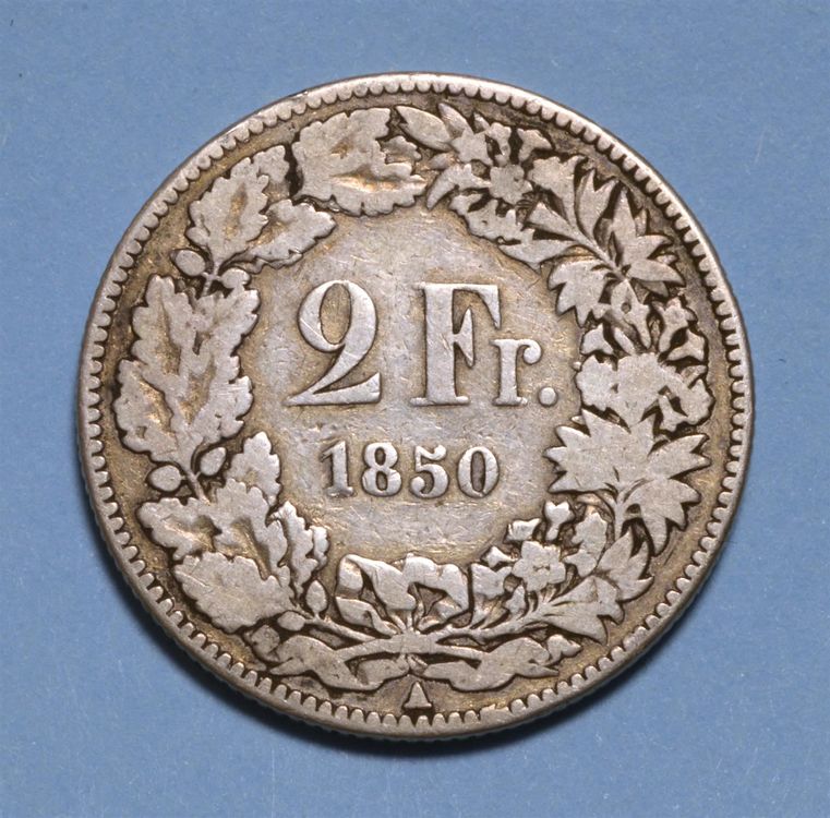 2 Franken 1850 (Gebraucht) in Oberglatt ZH für CHF 132 – mit Lieferung auf Ricardo kaufen