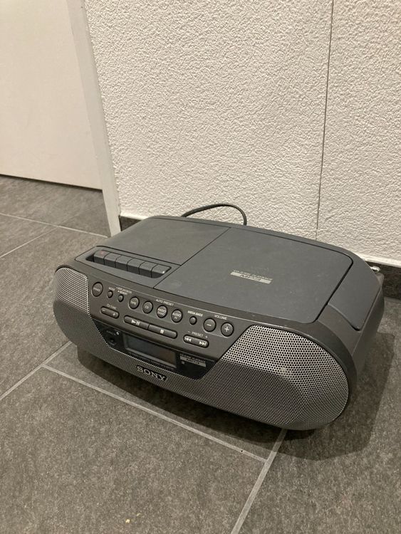 Sony Boombox CFD-S07CP - Radio FM AM / CD / MP3 / Kassette | Kaufen auf ...