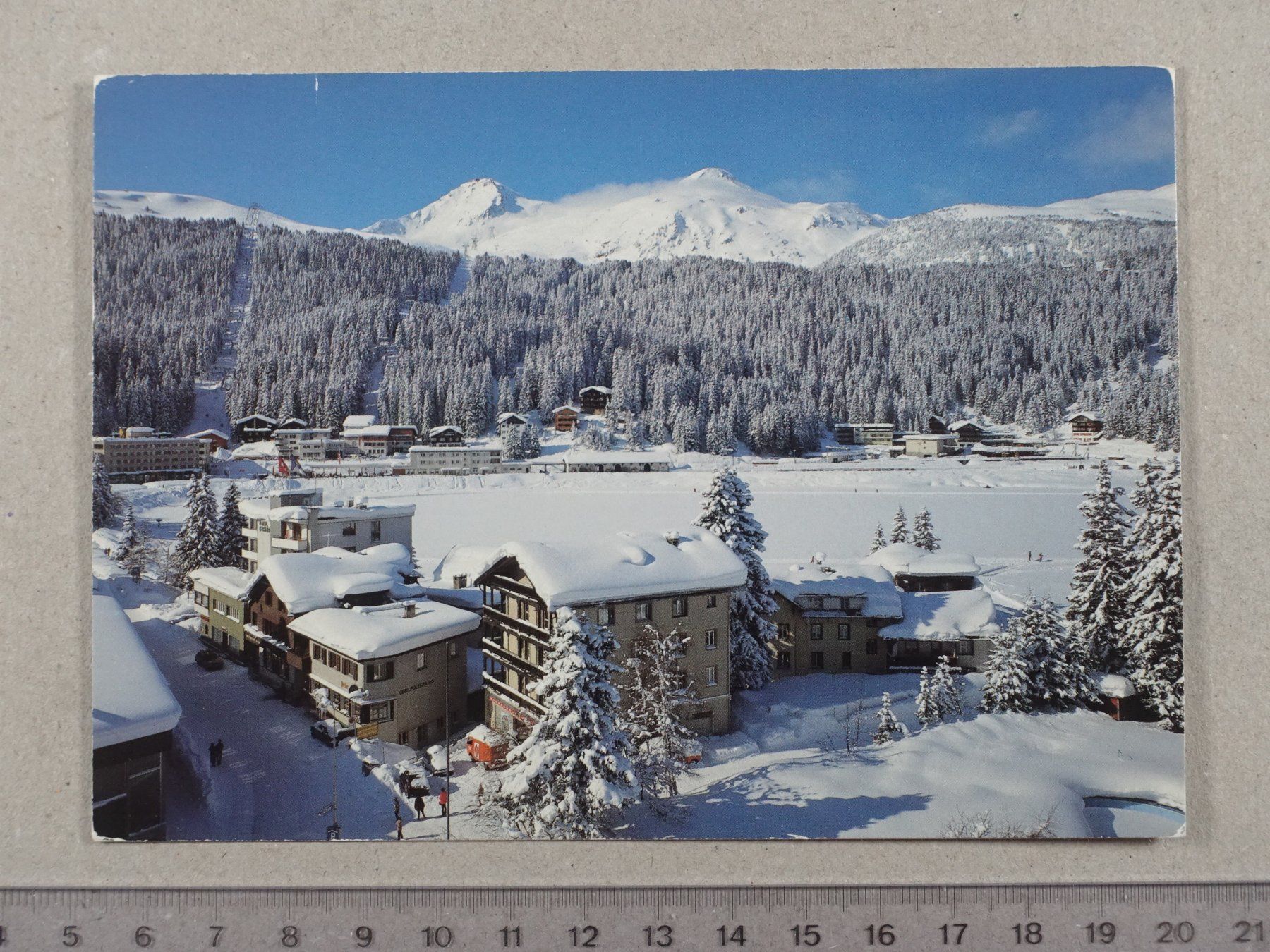 Arosa, Obersee, Bahnhof, Winter, 1987, Tschuggenlift (Gebraucht) in ...