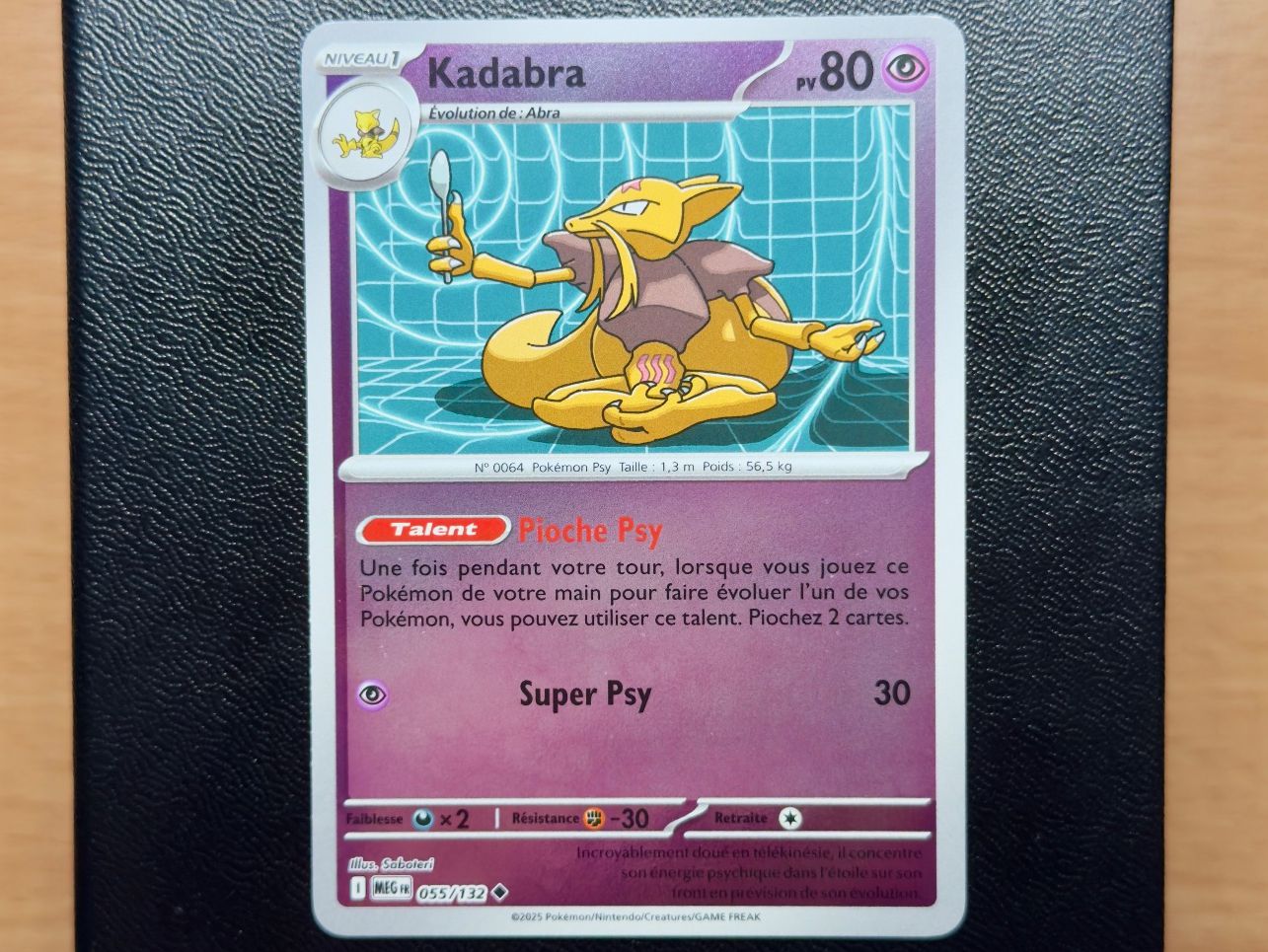 Kadabra Reverse (055/132) - Méga-Évolution -ME01 - MEG FR (D'occasion ...