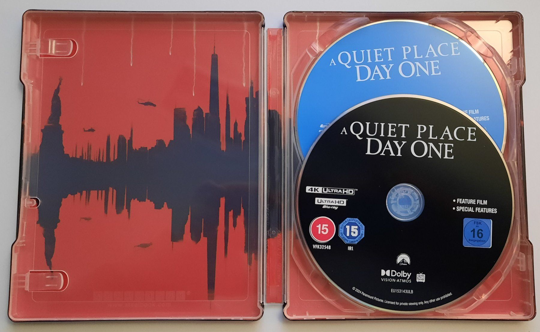 A Quiet Place: Tag Eins Steelbook 4K UHD + Blu-ray (Gebraucht) in ...