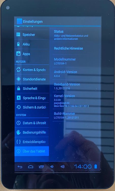 Pad Trekstor Liro color (Gebraucht) in Ichertswil für CHF 50 – mit ...
