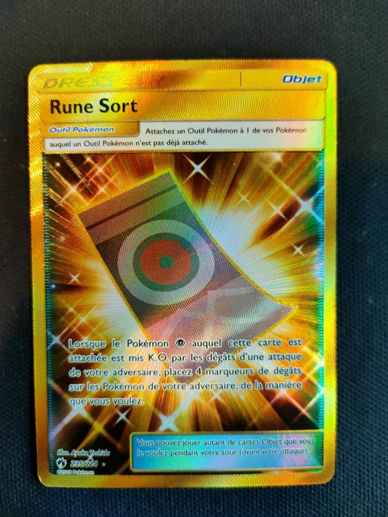 Carte Pokemon Rune Sort Tonnerre Perdu Français fr Rare (Gebraucht) in ...