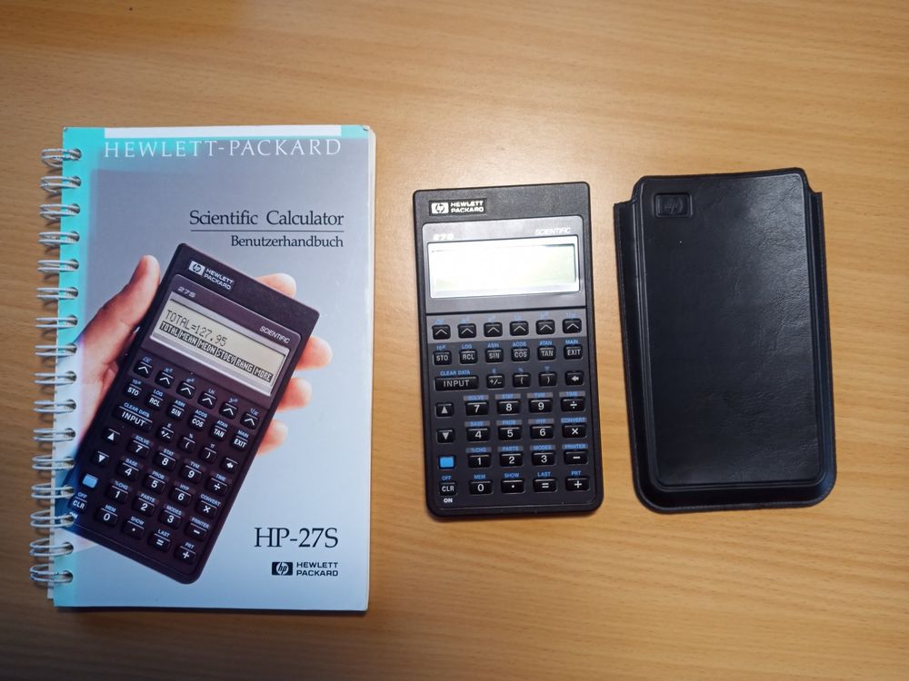 HP 27S Scientific Taschenrechner (Gebraucht) in Oltingen für CHF 92 ...