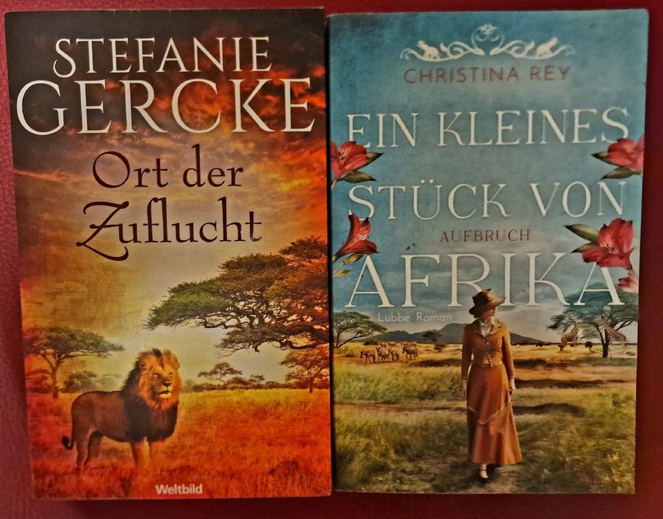 2 Afrika Romane: Gercke - Ort der Zuflucht, Rey - Aufbruch (Gebraucht ...