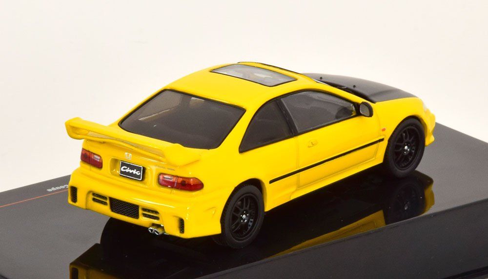 Honda Civic EJ1 Coupe 1995 gelb/mattschwarz 1/43 IXO NEUHEIT | Kaufen ...
