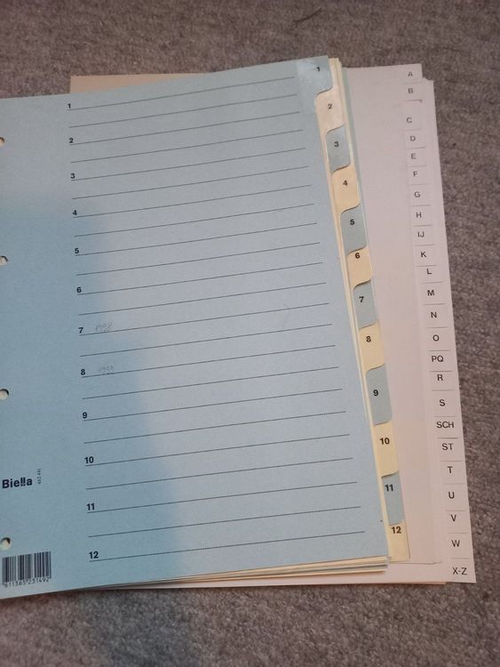 Register 2 Stück | Kaufen auf Ricardo