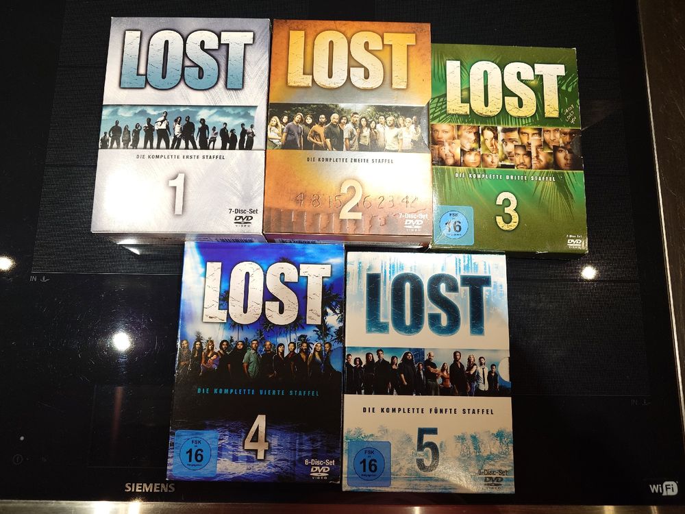 Lost - Komplette Serie 1-5, DVD Box Set, Top Zustand! (Neu (gemäss ...