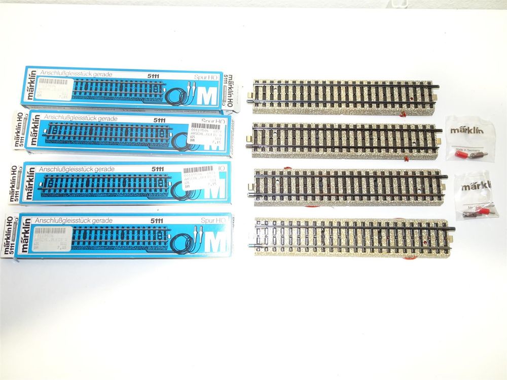 4 Märklin M-Gleis Anschluss HO 5111 (Gebraucht) in Luzern für CHF 21.9 ...