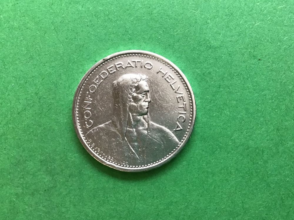 5 Fr. Suisse 1931 (D'occasion) à St. Niklaus VS pour CHF 18 – avec ...