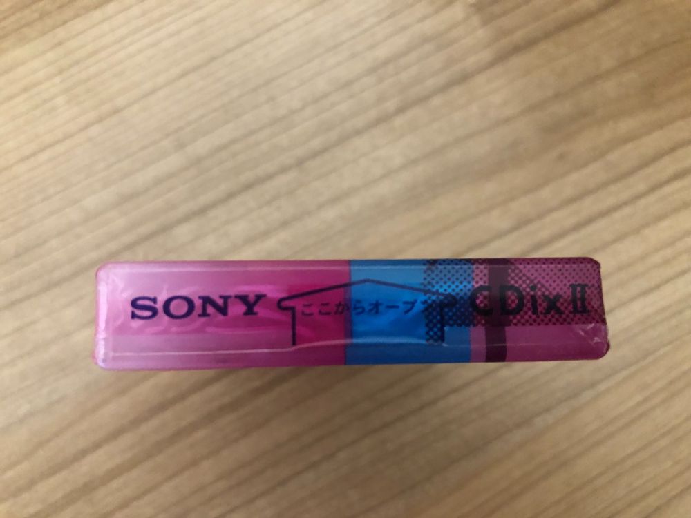 SONY CDixII 74 Chrom Position Slide Case selten u. original (Neu und originalverpackt) in ...