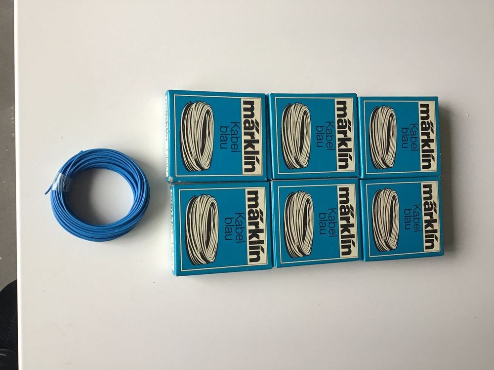 Märklin Art. 7101 Kabel blau | Kaufen auf Ricardo