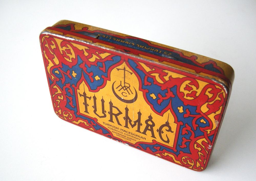 antike Blechdose Turmac Cigarettes selten!! | Kaufen auf Ricardo
